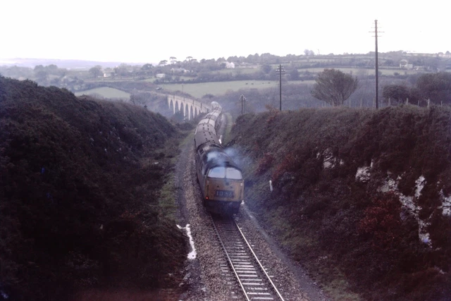 C1970S 1980S BRITISH Rail BR Diesel Electric 10 56 Loco Railway Slide ...