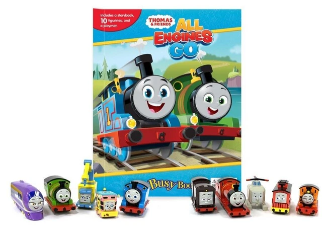 ~ THOMAS AND Friends: All Engines Go! ~ My Busy Book ~ Thomas the Tank ...