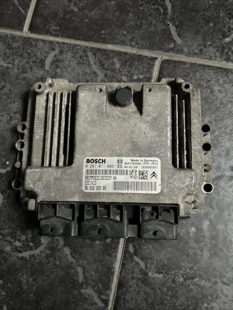 PEUGEOT 206 CITROEN Engine Control Unit ECU Module 0281011089 ...