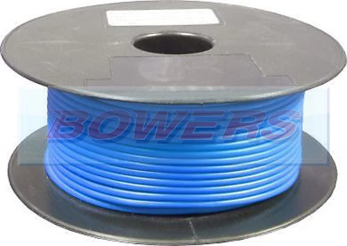 100M BLUE THIN Wall Single Core Cable Wire 11A 16/0.20 0.5Mm Auto Car ...