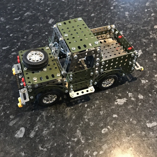 LAND ROVER COACH House Metal Jeep Vehicle Meccano £9.99 - PicClick UK