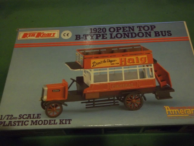 KEIL KRAFT 1920 Open Top B-Type London Bus £9.99 - PicClick UK