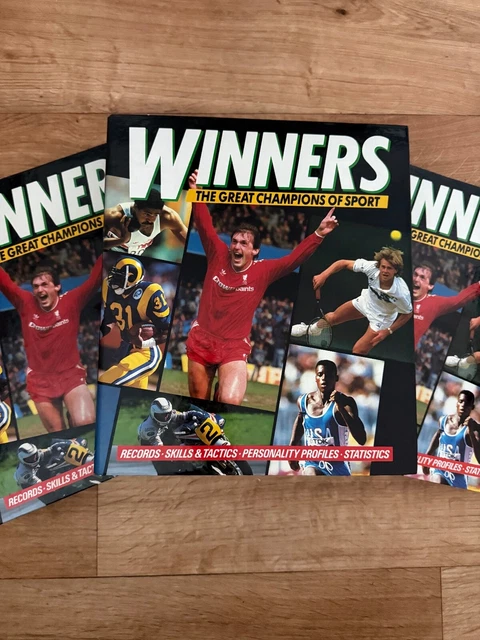WINNERS THE GREAT Champions Of Sport Magazines Binders Marshall ...