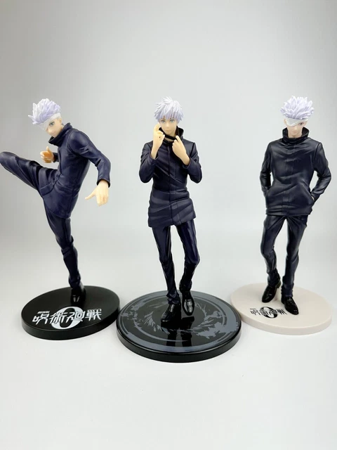 JUJUTSU KAISEN SATORU Gojo Figure Set di 3 Premio FIGURIZM SEGA Taito ...