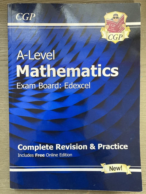 CGP A-LEVEL MATHEMATICS Edexcel Complete Revision and Practice Guide £5 ...