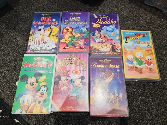 WALT DISNEY VHS bundle £0.99 - PicClick UK