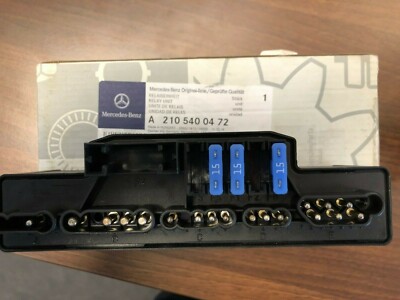 A2105400472 ORIGINAL MERCEDES Benz R171 R170 W210 Relaisleiste ...