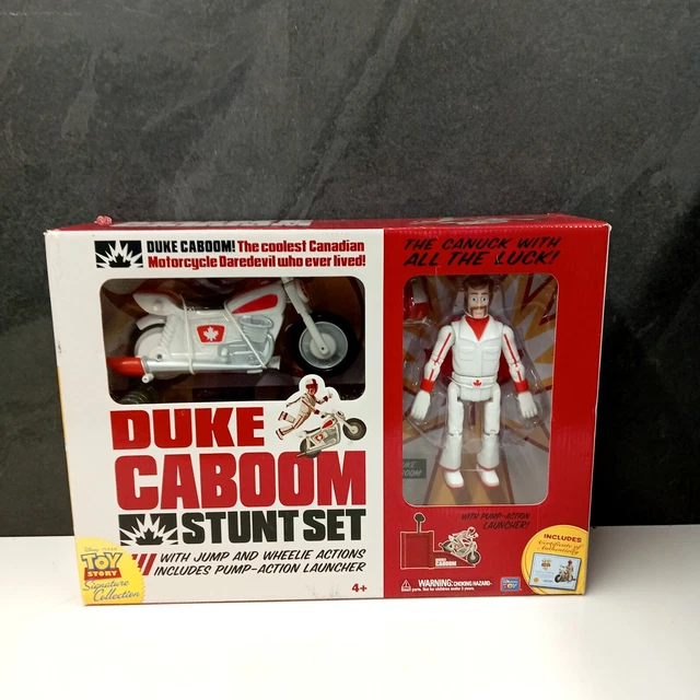 DISNEY PIXAR THINKWAY Toy Story Signature Collection Duke Caboom Stunt ...