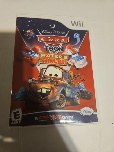 DISNEY PIXAR CARS Toon Mater's Tall Tales Nintendo Wii Video Game CIB £ ...
