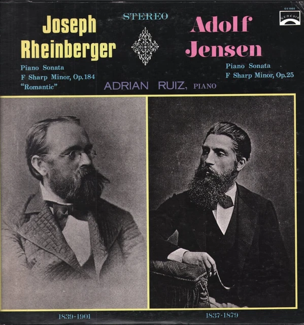 GS1005 ADRIAN RUIZ Josef Rheinberger - Piano Sonata F Sharp Minor, Op ...