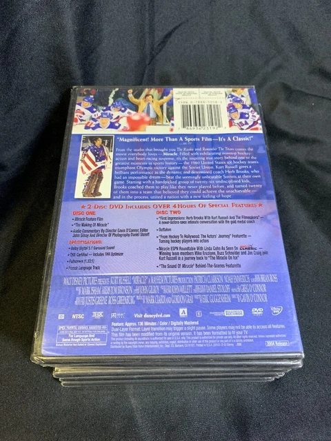 WALT DISNEY MIRACLE DVD 2004 2 Disc Set Fullscreen Brand New Factory ...
