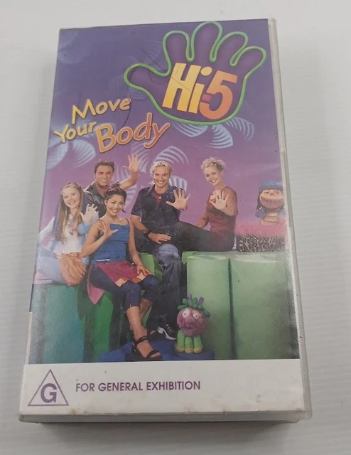 VHS HI-5 HI5 : Move Your Body 1999 VHS Video Australian Children's ...
