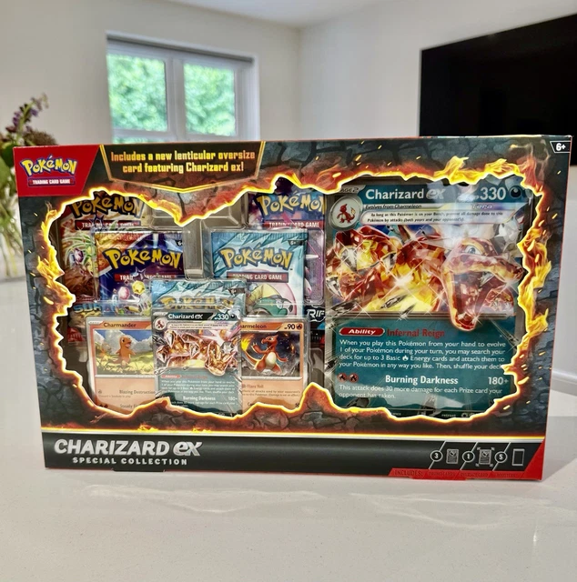 POKÉMON TCG CHARIZARD ex Special Collection 🔥 NEW SEALED - FREE ...