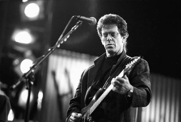AMERICAN MUSICIAN LOU Reed Performs Live On Stage 1989 Old Music Photo ...