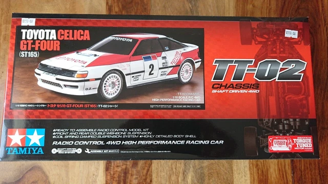 TAMIYA 58718-60A TOYOTA Celica GT-Four (ST165) R/C Car Kit 1:10 Scale ...