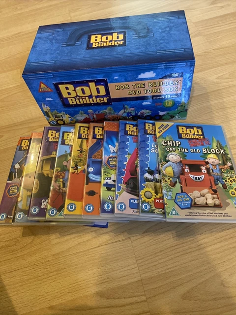 BOB THE BUILDER Bob's Tool-Box (Box Set) (DVD, 2010) Limited Edition 10 ...