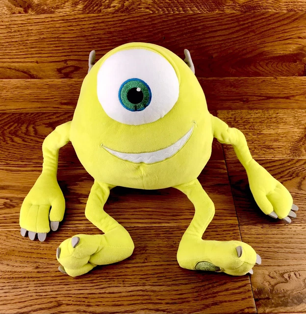DISNEY STORE PIXAR Monsters Inc Mike Wazowski 16” Plush Soft Toy Teddy ...