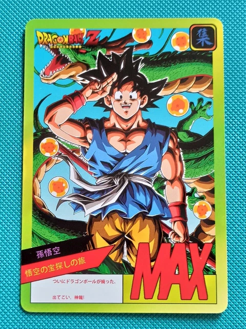 GOKU GT SHENRON Dragon Ball Z Dbz Carte Card Regular No Prism Holo ...