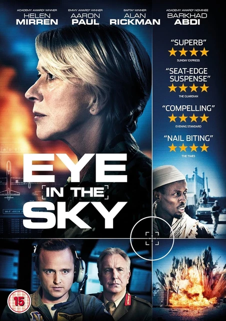 EYE IN THE SKY - DVD (BRAND NEW & SEALED) Helen Mirren, Aaron Paul ...