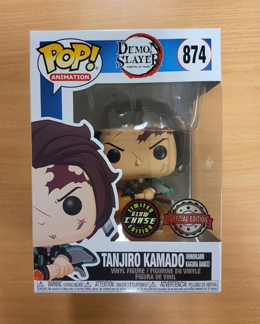 Funko Pop Vinyl Demon Slayer Tanjiro Kamado 874 Glow Chase Limited Edition Eur 3771 Picclick Fr