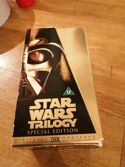 STAR WARS TRILOGY VHS Special Edition Box Set 3 VHS Videos £7.00 ... STAR WARS TRILOGY VHS Special Edition Box Set 3 VHS Videos £7.00 ...