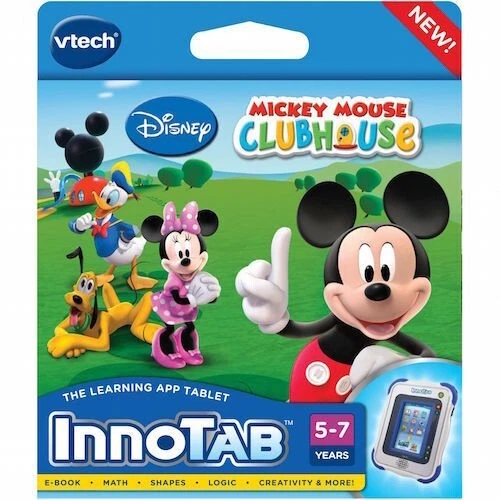 VTECH INNOTAB SOFTWARE, Disney's Mickey Mouse Clubhouse Cartridge NEW £ ...