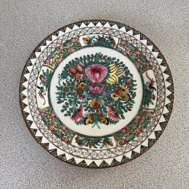 VINTAGE CHINESE LARGE Decorative Plate £10.80 - PicClick UK