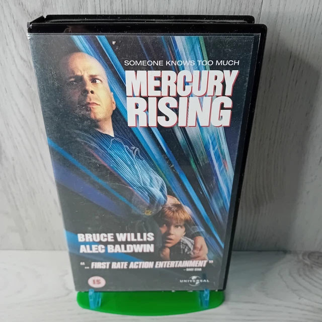 MERCURY RISING VHS Tape - Rare Retro Movie Brude Willis £13.12 ...