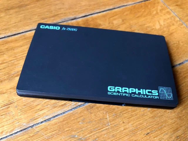 CASIO FX-7500G SCIENTIFIC graphic calculator - Partially working please ...