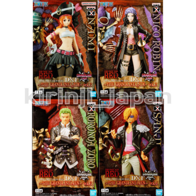 ONE PIECE FILM RED Nami Robin Figure Set of 2 DXF THE GRANDLINE LADY ...