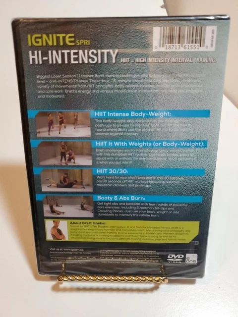 IGNITE BY SPRI Hi-Itensity DVD Brett Hoebel 2014 Free UK P&P Value ...
