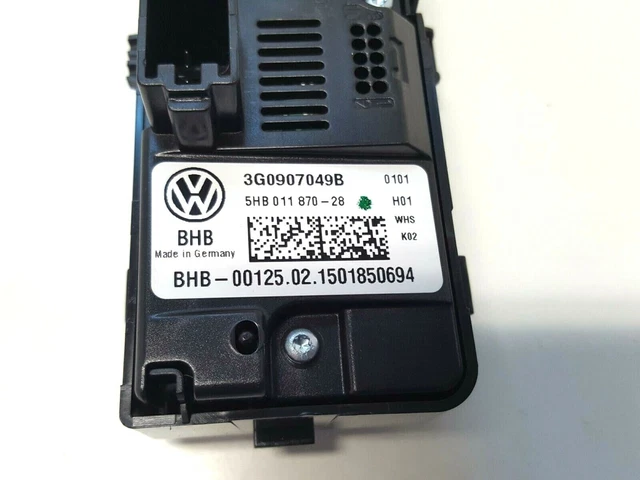ORIGINAL VW PASSAT 3G B8 climate control unit rear climate control ...