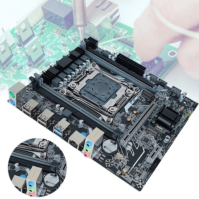 X99 LGA 2011-3 Motherboard Durable SATA 3.0 PC Mainboard for Intel Xeon ...
