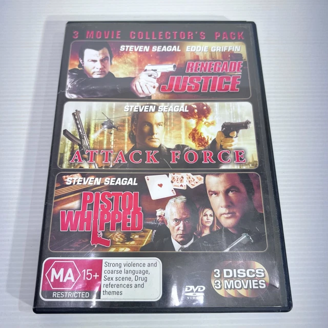 RENEGADE JUSTICE/ATTACK FORCE/PISTOL Whipped - DVD $11.95 - PicClick AU