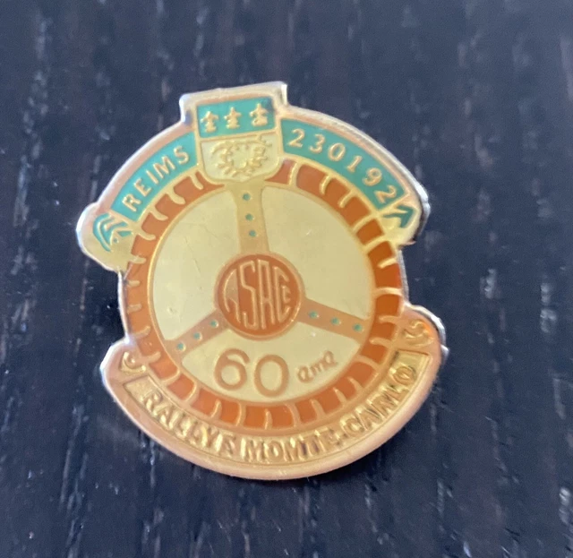 RARE PIN’S 60ÈME Rallye De Monte-Carlo Reims 23-01-1992 EUR 7,00 ...
