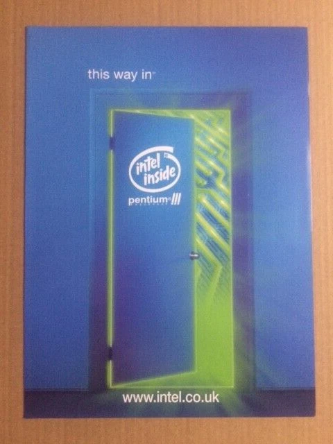 INTEL &EX-SCRAPBOOK 2023& Original Vintage Magazine Clipping / Advert £ ...