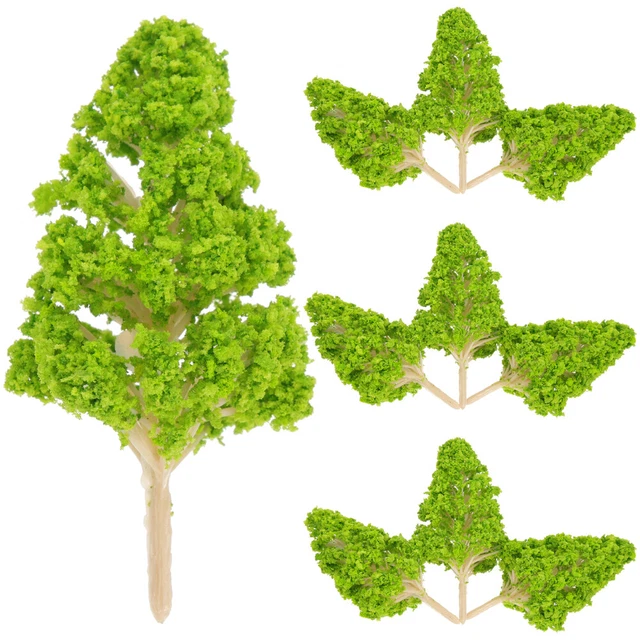 MINI MODEL TREES for DIY Crafts and Railroad Scenery (10pcs, 10CM)-RW £ ...