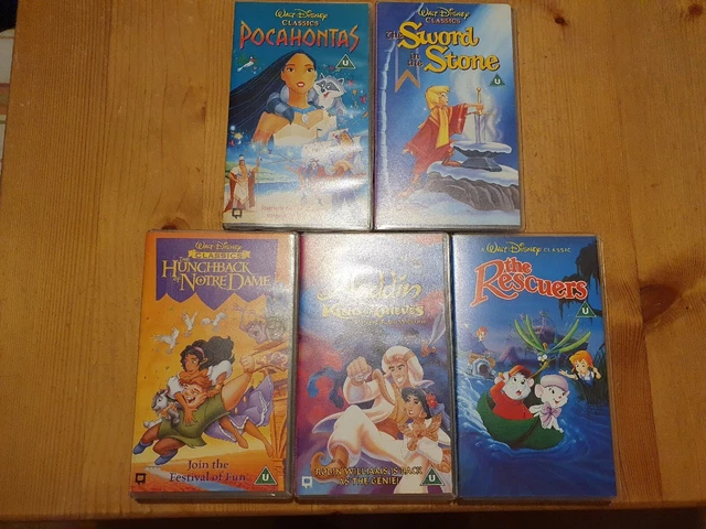 DISNEY VHS TAPES £15.99 - PicClick UK