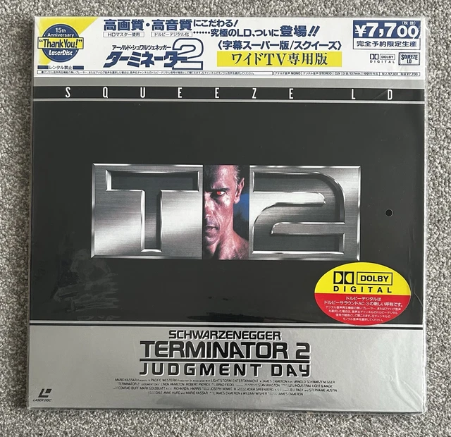 TERMINATOR 2 SQUEEZE Laserdisc Brand New Sealed £89.00 - PicClick UK