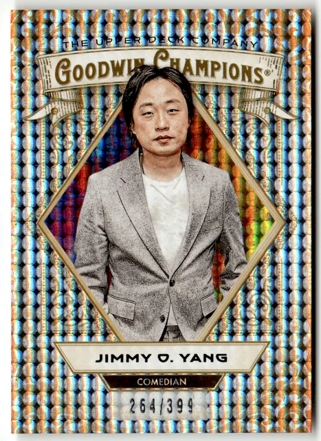 2025 UPPER DECK Goodwin Champions N° 2 Jimmy O. Yang Points Orange 264/ ...
