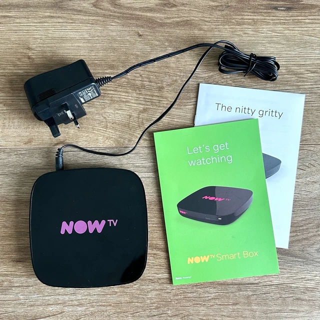 NOW TV SMART Box 4K powered by Roku 4631UK, the latest model (without ...