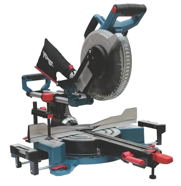 EX DEMO ERBAUER EMIS254S 254mm Electric Double-Bevel Sliding Mitre Saw ...