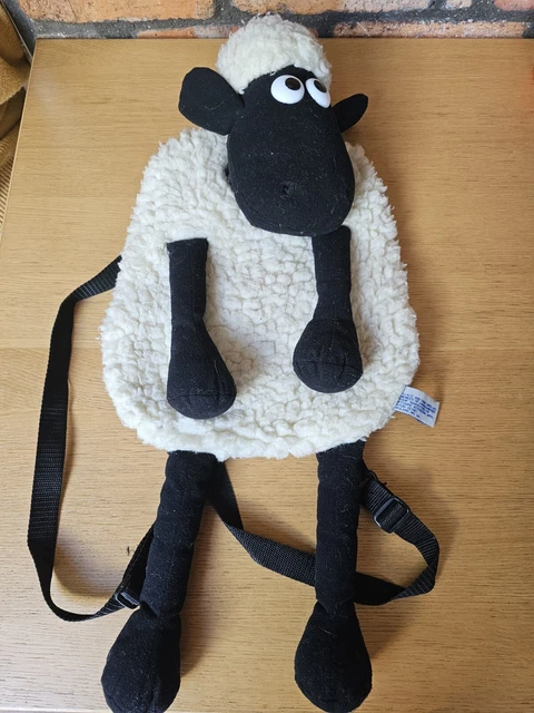 SHAUN THE SHEEP Backpack (Wallace & Gromit) Vintage 90s Retro Rucksack ...