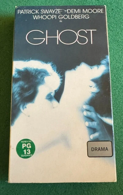 GHOST (1990), VHS Movie, Paramount (1990), D. Moore, P. Swayze, Gray ...