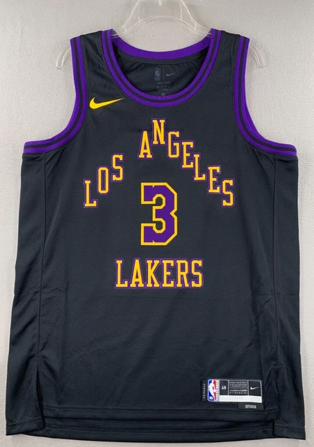ANTHONY DAVIS LOS Angeles Lakers Nike City Edition Swingman Jersey 2023/24 NBA 3 £155.99 ...