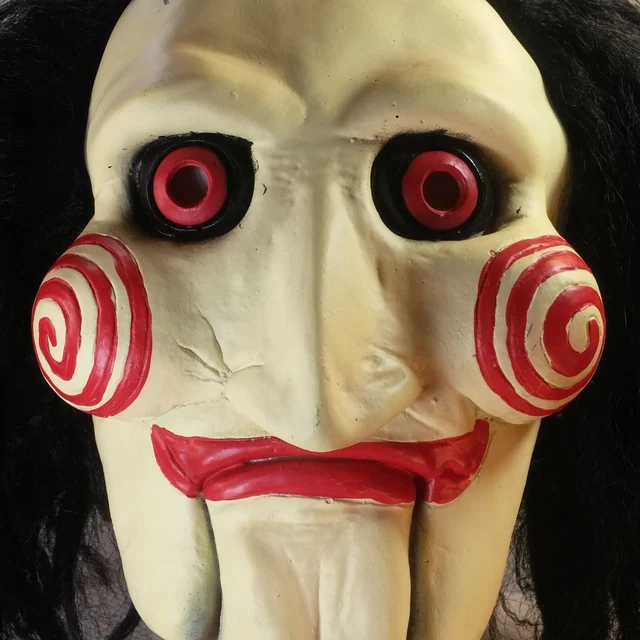 VINTAGE 2004 LICENSED Saw Billy The Puppet Don Post Rubber Halloween ...