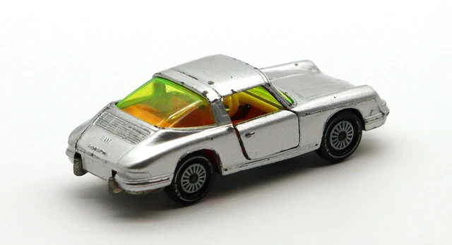SIKU PORSCHE 911 targa, V234, silber m. Neon-Glas, VINTAGE, sehr schön EUR 17,00 - PicClick DE
