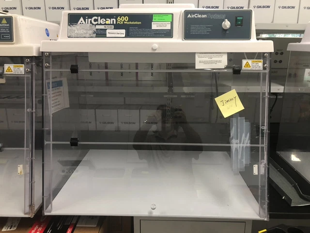 AIRCLEAN 600 PCR Workstation with manual timer controller /UV $999.00 ...