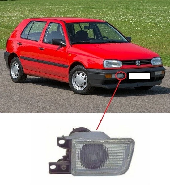 NOUVEAU PHARE ANTIBROUILLARD Droit Volkswagen Golf MK3 II 3 1992 - 1998 ...