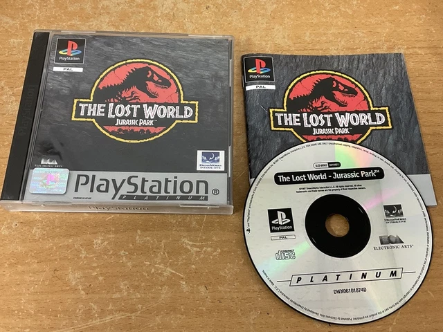 SONY PLAYSTATION 1 Jurassic Park Lost World Video Game – Ps1 – Acclaim ...